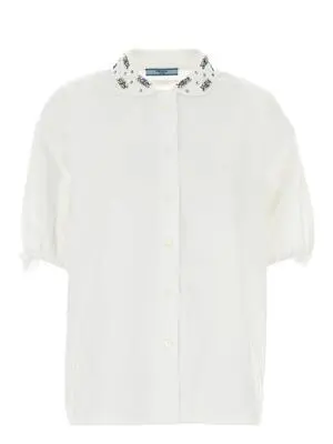 Prada Classic Collar Shirt - White