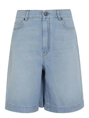 Max Mara Tailored Shorts - Blue