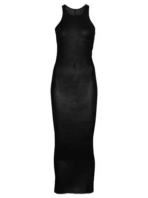 RICK OWENS RICK OWENS Long Ribbed Racerback Dress