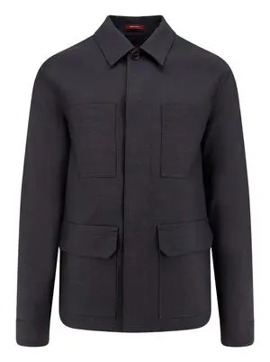 Gucci Wool Shirt Jacket - Multicolor