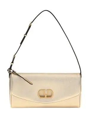 Valentino Garavani Small Devain Shoulder Bag - Gold