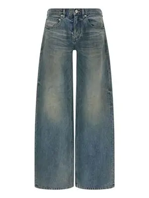 BALENCIAGA BALENCIAGA Baggy Outback Cotton Jeans