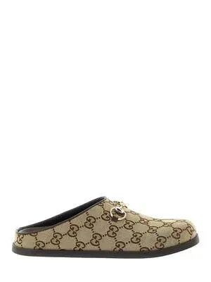 Gucci Monogram Clog - Cream