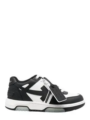 Off-White OFF-WHITE Out Of Office Leather Sneakers Multicolor