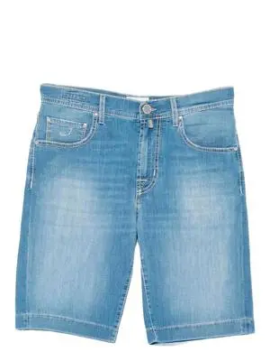 Jacob Cohen Nicolas Slim Fit 5-pocket Bermuda Shorts - Multicolor
