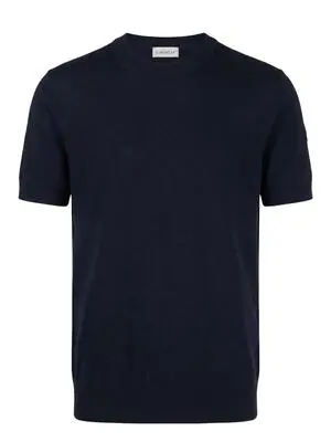 Moncler Crew-neck Silk Sweater - Multicolor