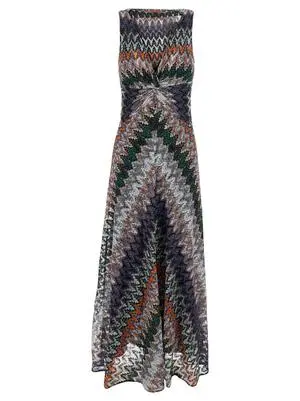 Missoni Sleeveless Long Dress - Multicolor