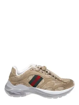 Gucci Calf Leather Sneakers - Multicolor
