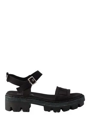 Prada Heeled Sandals - Black