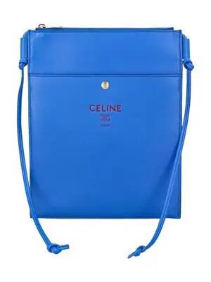 Celine Sharp Leather Pouch - Multicolor