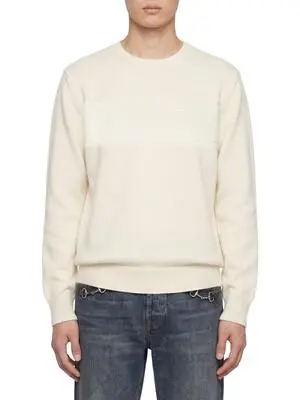 Gucci Textured Knit Sweater - White