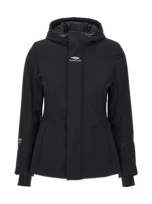 Balenciaga Ski Hourglass 3b Sports Icon Parka - Black