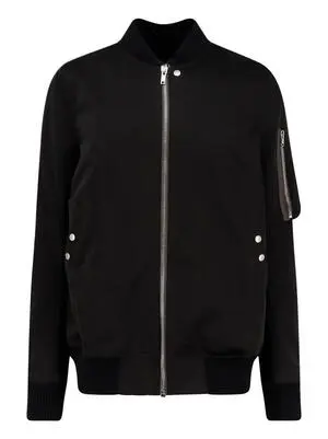 Rick Owens Classic Flight Bomber Jacket - Black