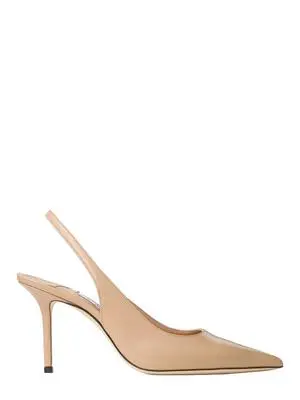 JIMMY CHOO JIMMY CHOO Love Sling Back 85 Leather Pumps Multicolor