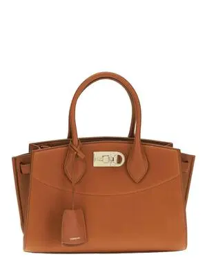 FERRAGAMO Studio Handbag - Brown