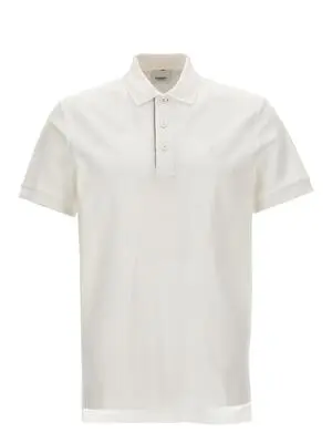 Burberry Burberry Men 'Eddie' Polo Shirt White