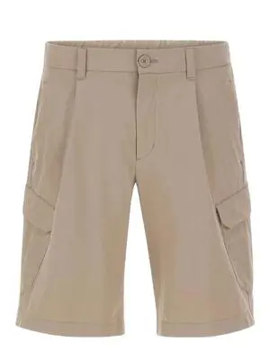 Herno Cargo Functional Cotton Bermudas - Brown