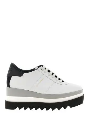 Stella McCartney Sneakelyse Sneakers With Wedge Platform - Gray