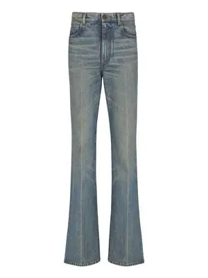 Balmain Flared Jeans - Blue