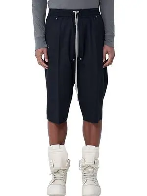 Rick Owens RICK OWENS Bela Pods Drop-Crotch Shorts Black