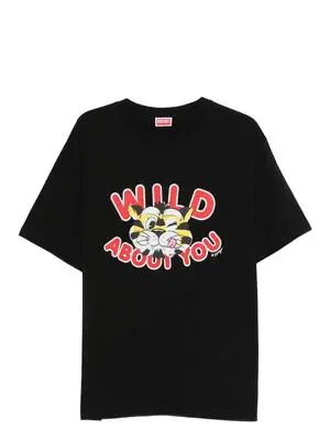 Kenzo Printed T-shirt - Black