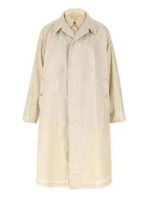 MAISON MARGIELA Layered Trench Coat - Cream