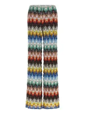 Missoni Lamé Viscose Trousers - Multicolor