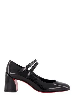 CHRISTIAN LOUBOUTIN Calf Leather Pointed Toe Stiletto Pumps - Black