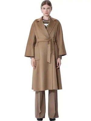 Max Mara Cashmere Coat - Multicolor