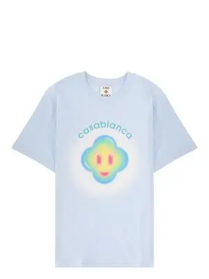 Casablanca T-shirt With Print - Multicolor