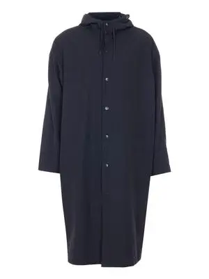 A.p.c. Kim Parka Hooded Long Sleeve Snap Button Fastening - Black