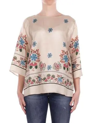 Max Mara Printed Blouse - Multicolor