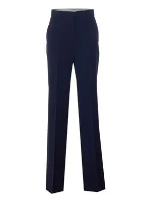 Max Mara Quasar Straight-leg Trousers - Blue