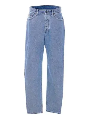 Chloé High-waisted Tapered Denim Jeans - Blue