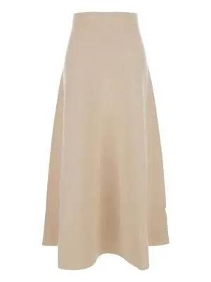 MAX MARA Max Mara Wool And Cashmere Flared Skirt