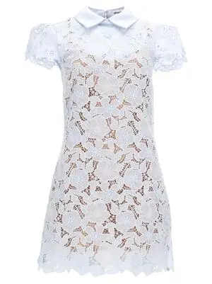 SELF-PORTRAIT SELF-PORTRAIT Lace Mini Dress Multicolor