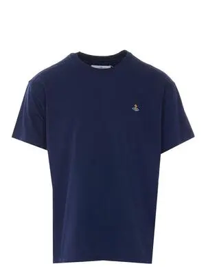 VIVIENNE WESTWOOD Classic Orb T-shirt - Blue