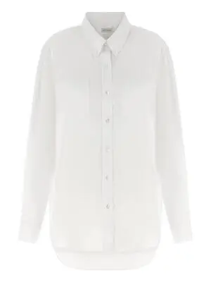 DRIES VAN NOTEN DRIES VAN NOTEN "Cheers" Cotton Poplin Button-Down Shirt
