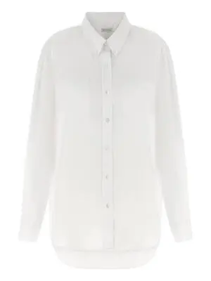 DRIES VAN NOTEN DRIES VAN NOTEN "Cheers" Cotton Poplin Button-Down Shirt