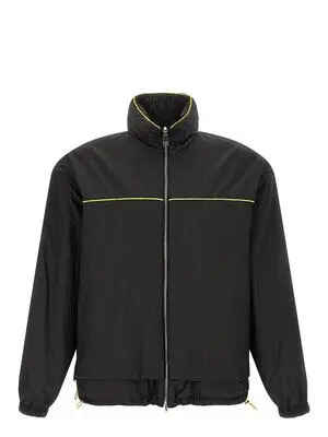 Fendi Reversible Windbreaker With Ff Motif - Multicolor