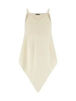 Balenciaga A Sciarpa Top - White