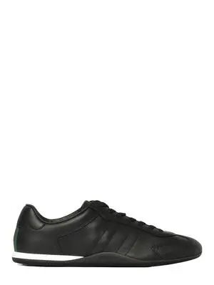 Gucci Calf Skin Lace-up Sneakers - Black