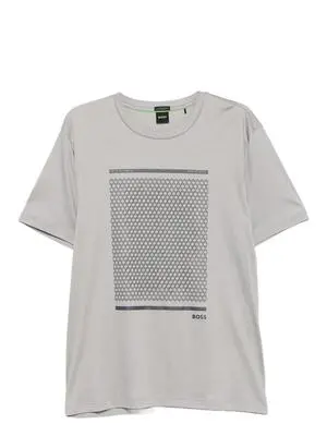 BOSS Grey T-shirts & Vests T-shirts - Gray