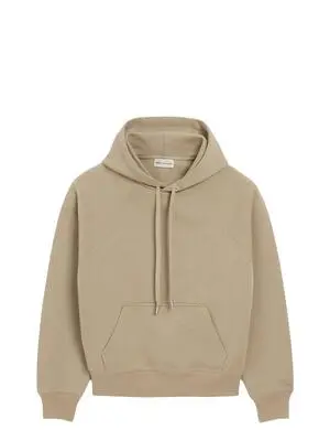 Ami Hoodie With Logo Detail - Cream