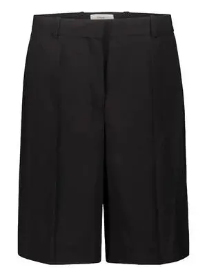 TOTEME Knee-length Tailored Shorts - Black