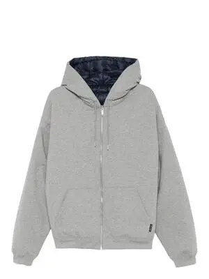 Canada Goose Grey Padded & Down Hooded Jacket - Gray