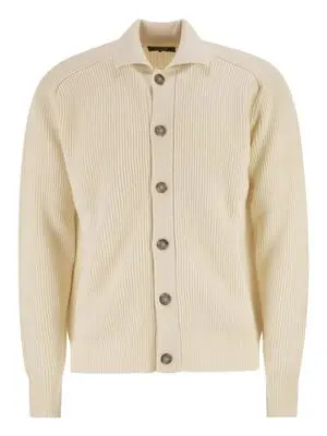 PESERICO Pescarico English Ribbed Wool Cardigan