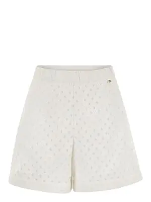 HERNO Herno Perforated Geometric Shorts