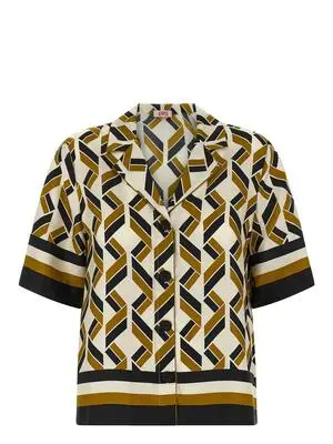ERES Sonore Printed Silk Twill Shirt - Multicolor