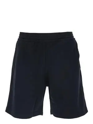 Givenchy Cotton Bermuda Shorts With Elastic Waist And Logo Patch - Multicolor